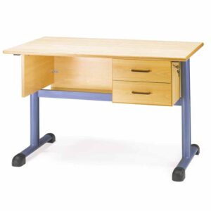 Mesas y sillas de profesor. Mobiliario Enclave Educativo