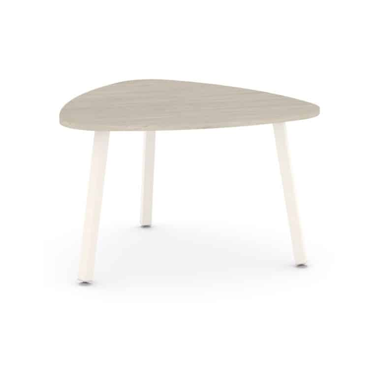 Mesa triangular core tilt. Mobiliario salas de profesores